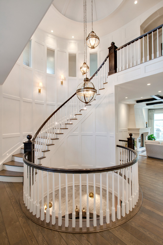 French Country 4 - Traditional - Staircase - Calgary - by Dean Thomas ...