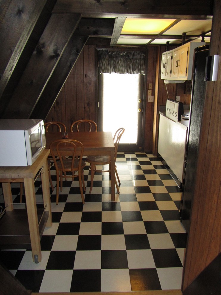 Renovating an A-frame kitchen