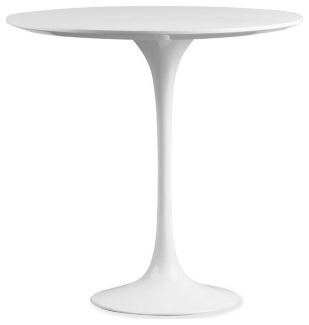 White Tulip Bar Table - Midcentury - Indoor Pub And Bistro Tables - by ...