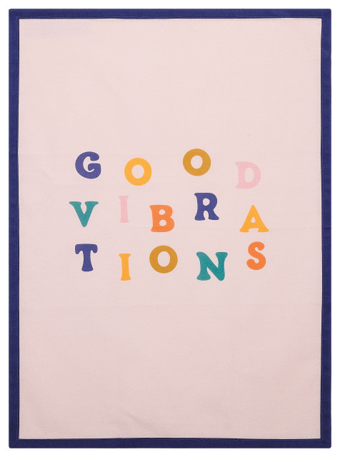Good Vibration Kitchen Towel, 18x25" - Traditional - Dish Towels - by ...