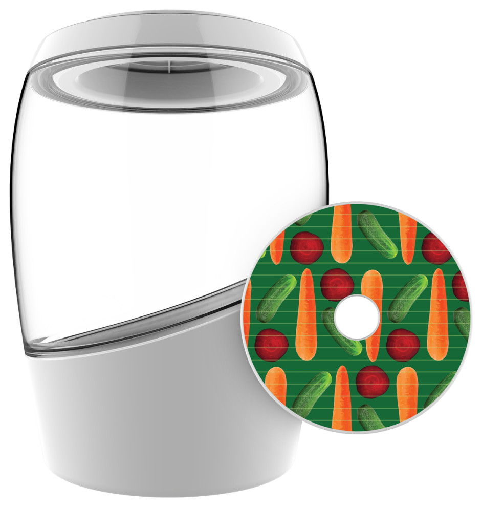 Mortier Pilon 5 Liter Fermentation Crock - Contemporary - Spice Jars ...