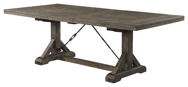 Flynn Dining Table - Rustic - Dining Tables - by Picket House | Houzz