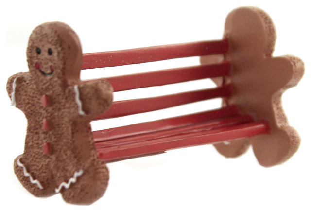 Department 56 Accessory Gingerbread Bench Polyresin General Village ...