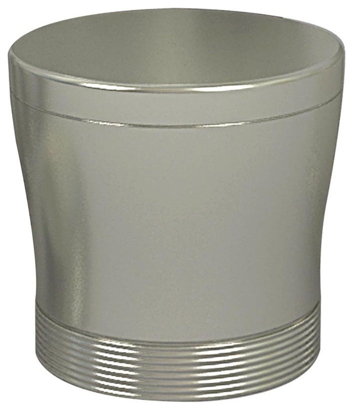 nu steel Special Pewter Container - Contemporary - Bathroom Canisters ...