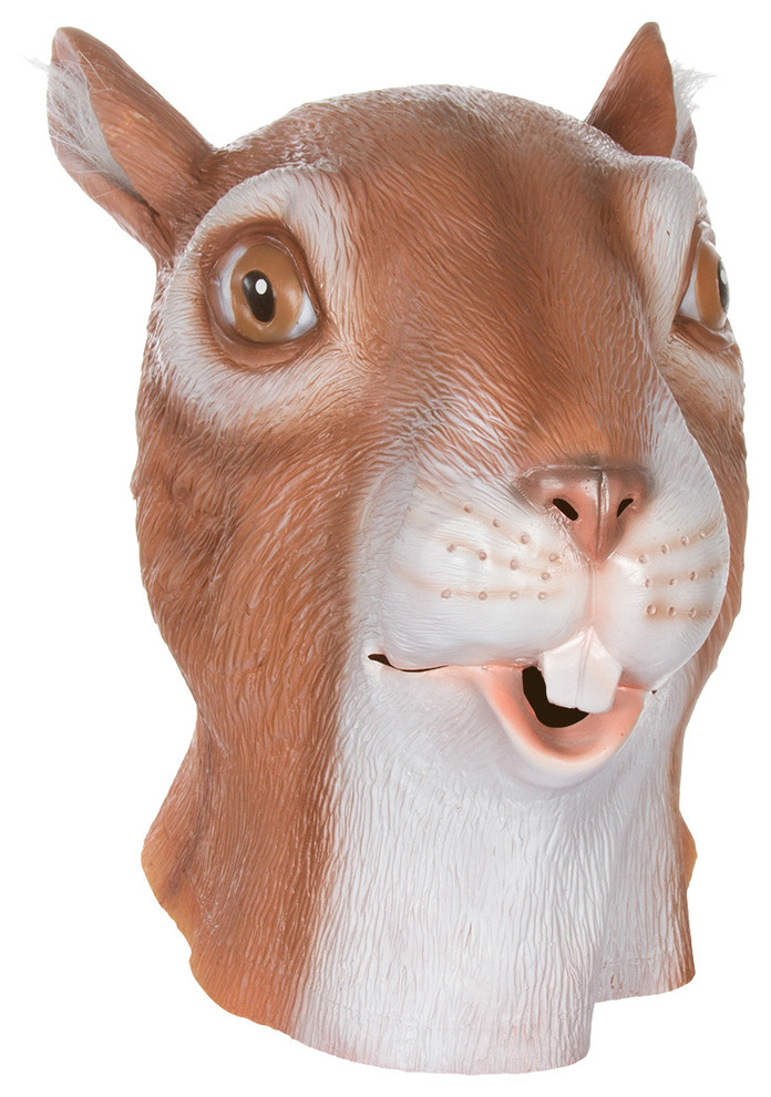Giant Animal Masks, Squirrel Head Costume Mask By Allures and Illusions ...