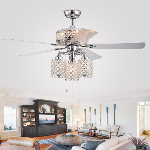 Orchid Lang 52-inch Ceiling Fan - Traditional - Ceiling Fans - by ...