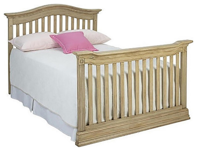 Baby Cache Montana Traditional Wood Full Bed Conversion Kit in ...