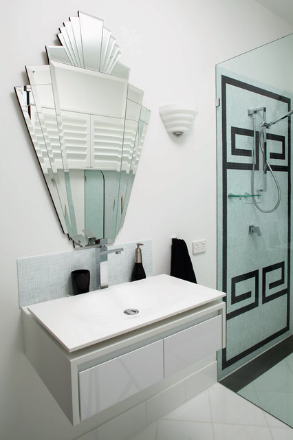 Bathroom Inspiration: Soak Your Bathroom in Art Deco Splendour | Houzz NZ