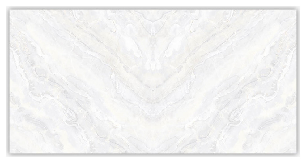 New Onyx Perla Polished 24x48 Porcelain Tile, 24x48 - Contemporary ...