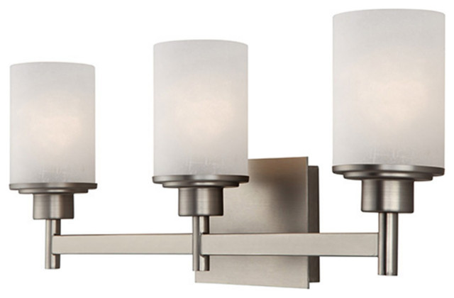 Canarm Lyndi 3-LT Vanity Light IVL408A03BN, Brushed Nickel ...