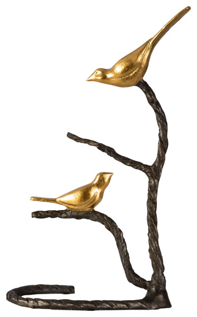 Uttermost Birds on a Limb Sculpture - Contemporary - Decorative Objects ...