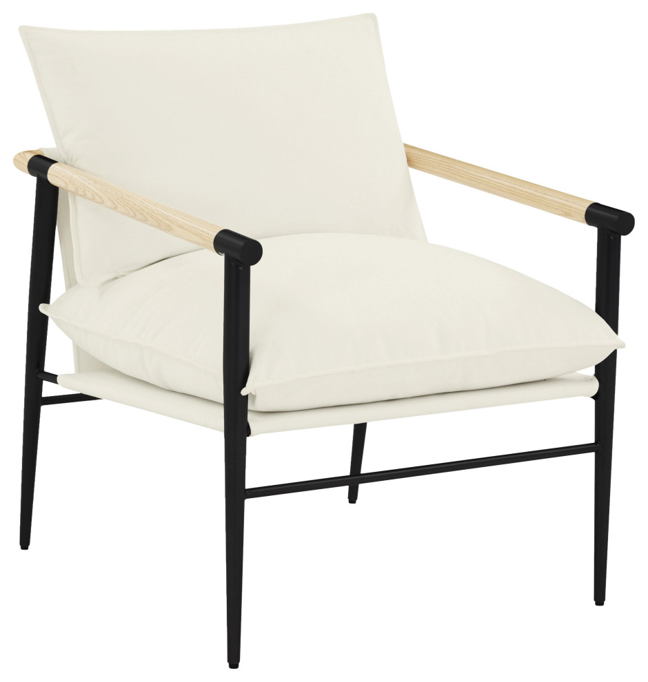 Cali Accent Chair - Midcentury - Armchairs And Accent Chairs - by TOV ...