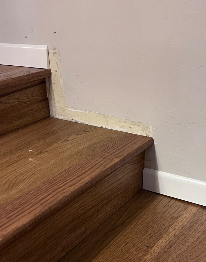 Help finishing steps into sunken living room