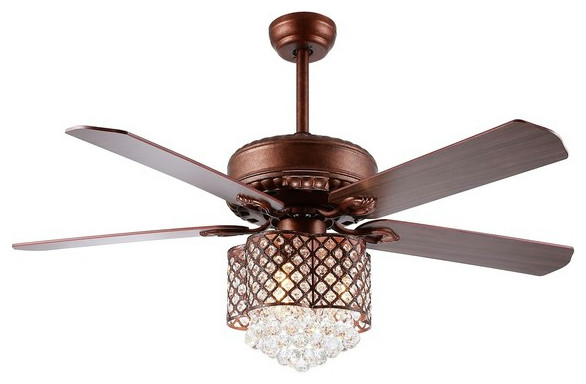 Kelso Ceiling Light Fan Oil Rub Bronze Safavieh, #N/A - Traditional ...