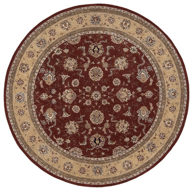 Nourison 2000 2203 Rectangle Rug, Brick, 2'x3', 6' Round - Traditional ...