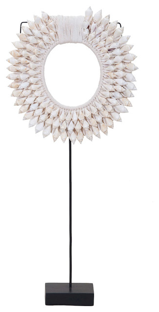 Shell on Stand, 36" - Beach Style - Decorative Objects And Figurines ...