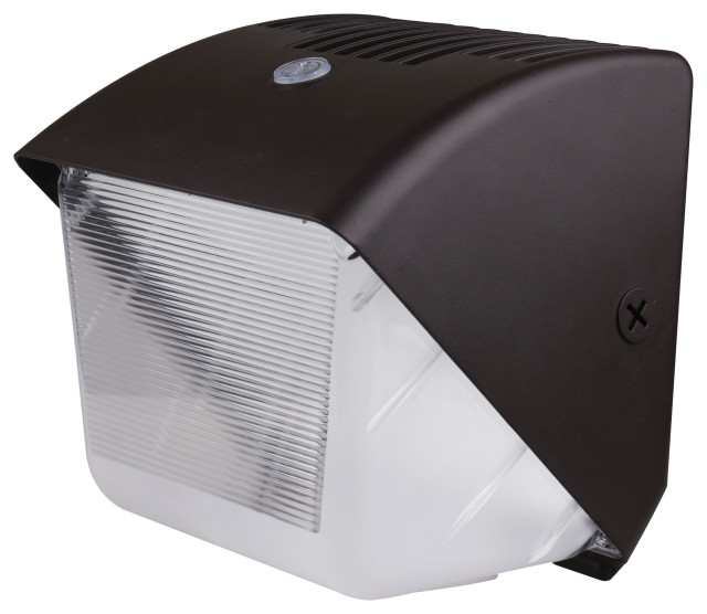 29W LED Wall Pack Photocell CCT Select 120-277V D2D IP65 Bronze ...