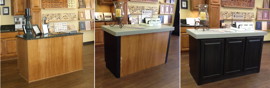 Our New Showroom Island!