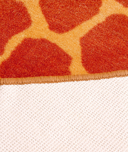 Giraffe On Stilts Area Rug for Dining Room, Made In USA, 2' x 40 ...