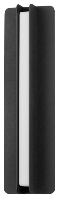 Dune Exterior Wall Sconce, Textured Black - Transitional - Outdoor Wall ...