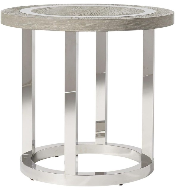 Universal Furniture Modern Wyatt Round End Table - Contemporary - Side ...