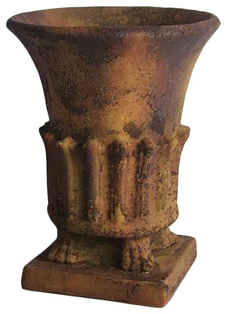 Footed Planter, Garden Planters - Traditional - Outdoor Pots And ...