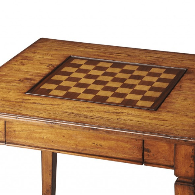 Rustic Game Table - Transitional - Game Tables - by HomeRoots | Houzz