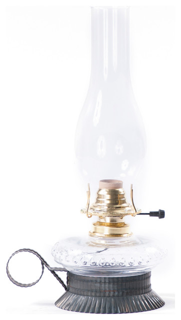 Cupid Lamp Base in Blackened Tin, One Size - Traditional - Lamp Bases ...