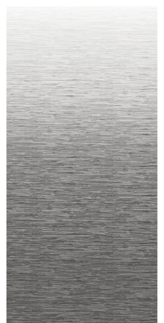 Mist Light Grey Ombre Wall Mural - Contemporary - Wallpaper - by ...