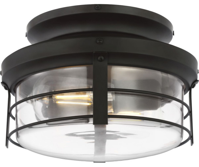 Springer II Collection Antique Nickel Rustic Light Kit for Ceiling Fan ...