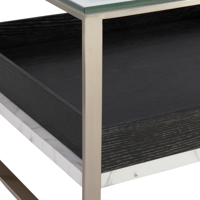 Bernhardt Lafayette Cocktail Table, 46"W x 46"D x 18"H - Contemporary ...