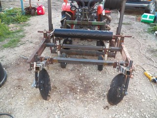 Homemade plastic mulch layer