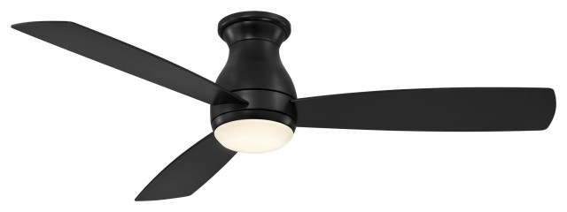 Fanimation FPS8355BW Hugh 52" 3 Blade Outdoor LED Ceiling Fan - Modern ...