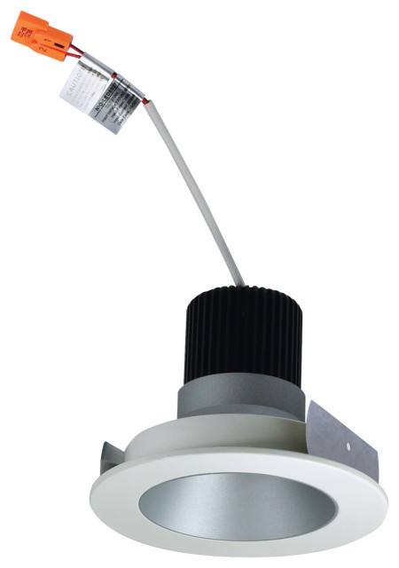 Iolite 4" Non-Adjustable Round Deep Cone Recessed Trim in Haze/White ...