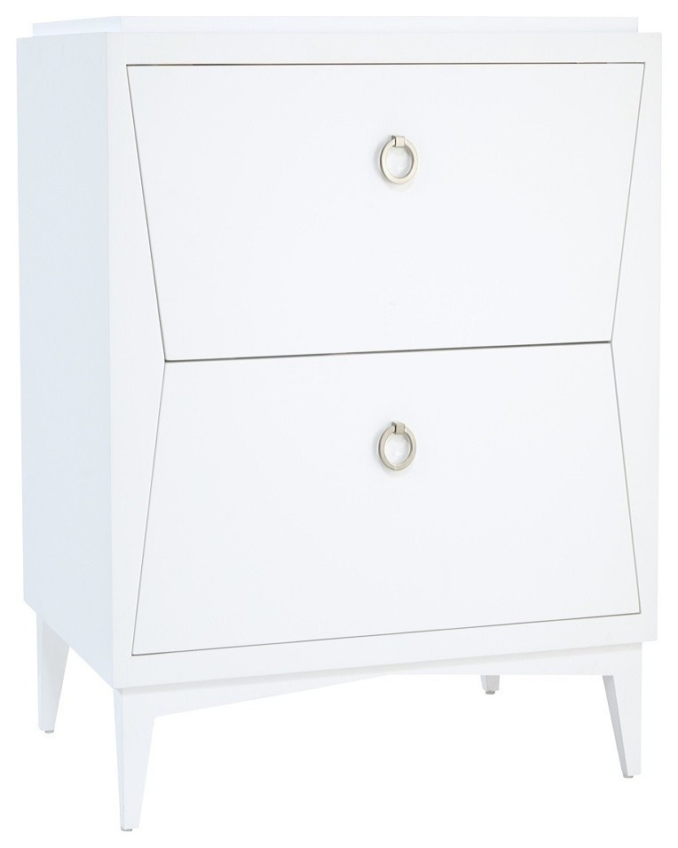 Ronbow Lexie Solid Wood 24" Vanity Cabinet Base, White - Contemporary ...