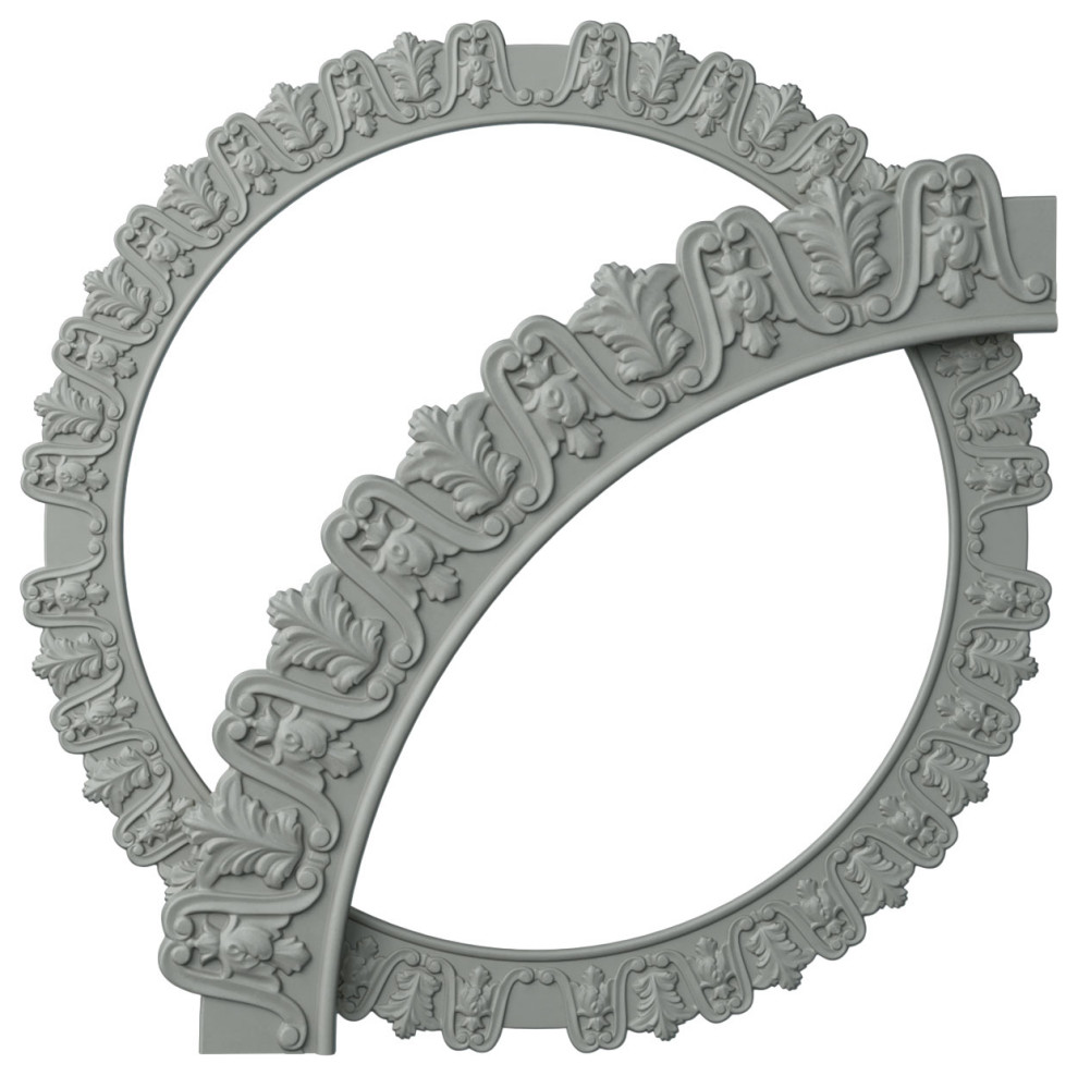 57 3/8"OD x 46 1/8"ID x 5 5/8"W x 1"P Tirana Ceiling Ring Kit ...