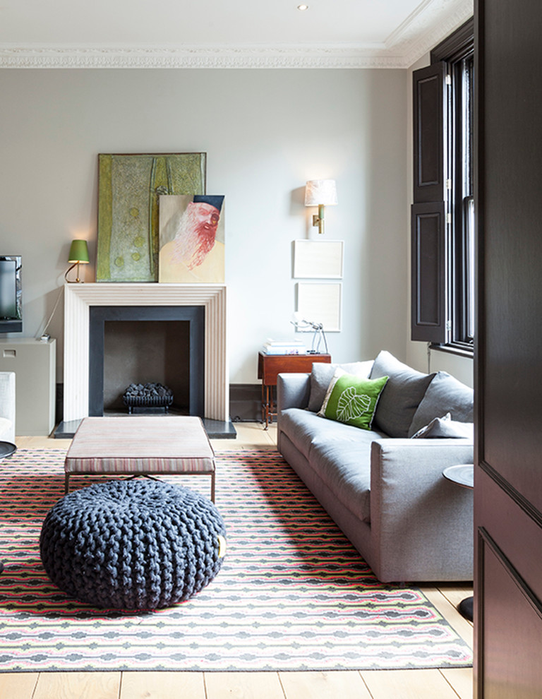 West London Apartment - Contemporary - Living Room - London - by ...