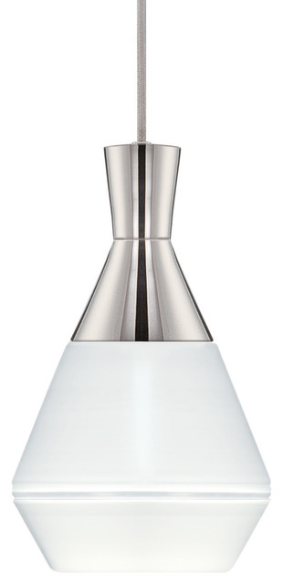 Tempest LED Pendant With White Opal Glass - Contemporary - Pendant ...