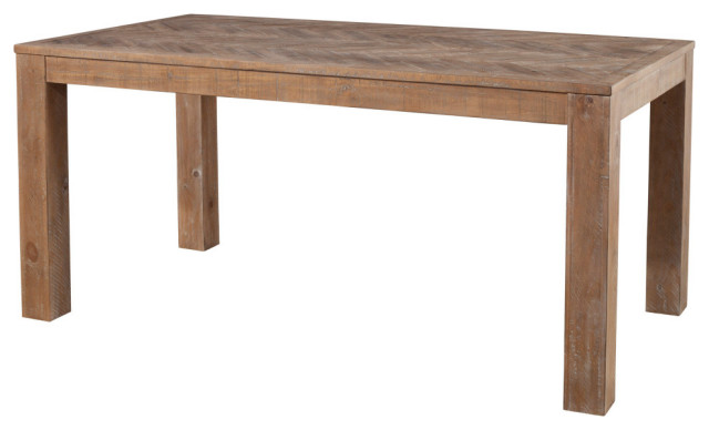 Aiden Fixed Top Dining Table - Farmhouse - Dining Tables - by Alpine ...