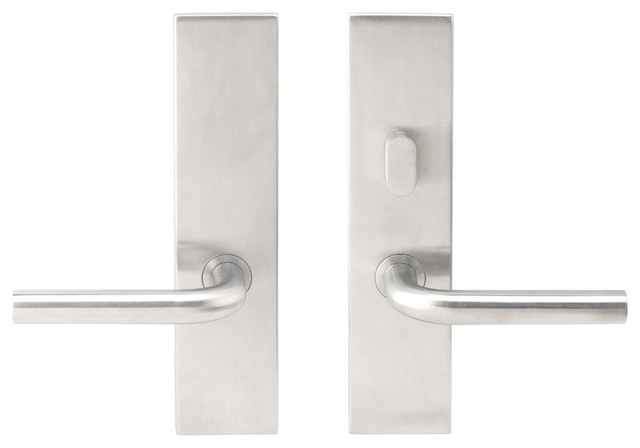Cologne Lever, Tubular Passage With Privacy Bolt, LH, Satin Stainless ...