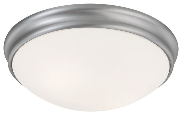 2-Light Ceiling Fixture - Modern - Flush-mount Ceiling Lighting - by ...