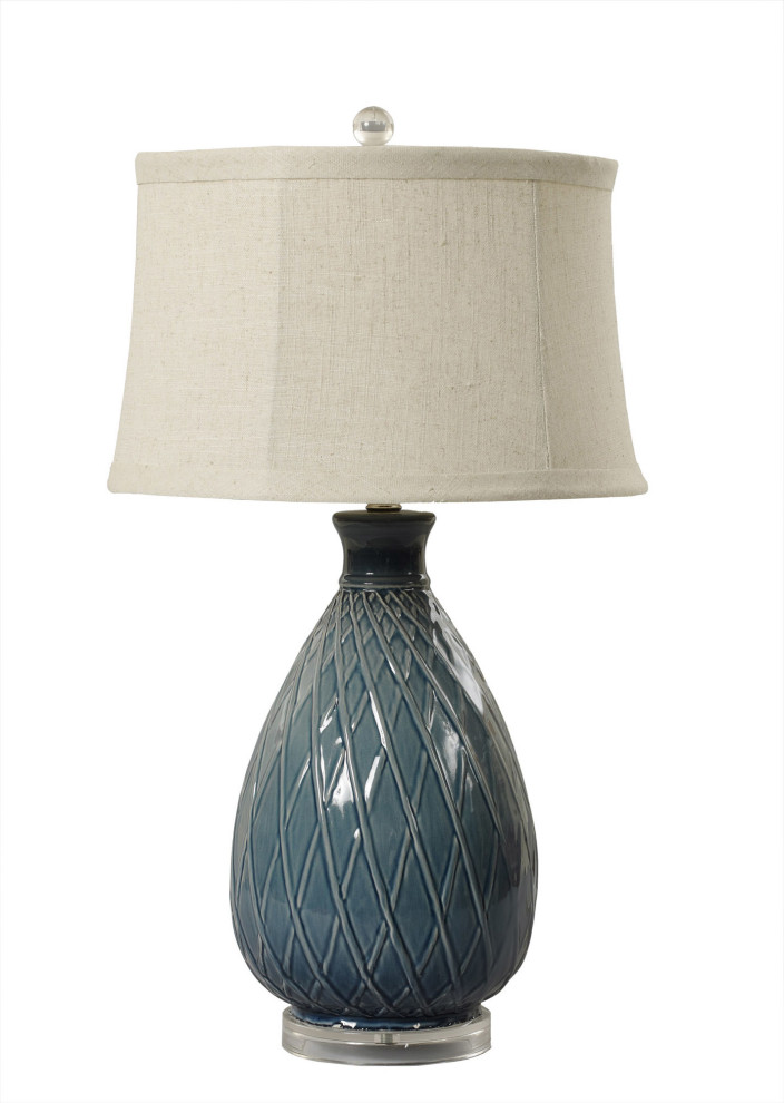 Basket Weave Table Lamp - Transitional - Table Lamps - by HedgeApple ...