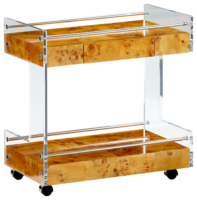 Bond Bar Cart - Contemporary - Bar Carts - by Jonathan Adler | Houzz