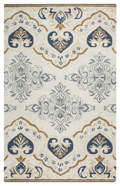 Rizzy Home Valintino Collection Rug, 8'x10' - Traditional - Area Rugs ...