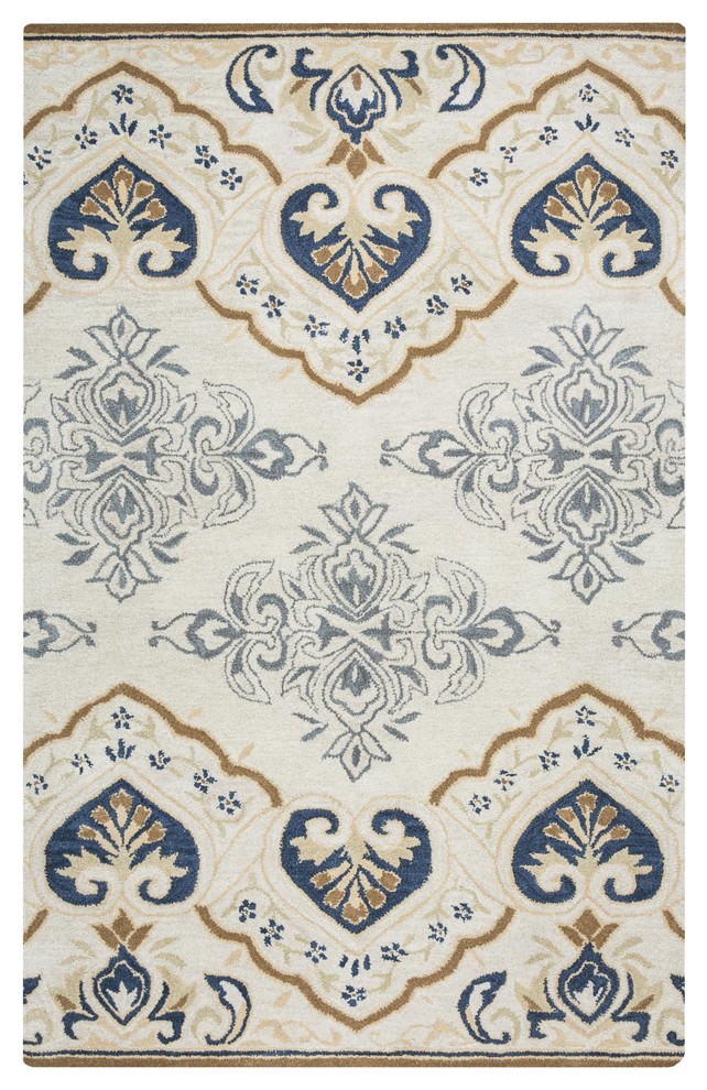 Rizzy Home Valintino Collection Rug, 8'x10' - Traditional - Area Rugs ...