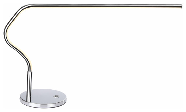 Julian 15" LED Integrated Task Lamp, Chrome - Modern - Door Levers - by ...