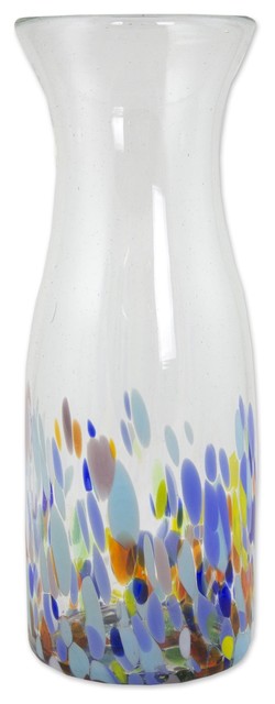Confetti Festival Blown Glass Carafe - Contemporary - Carafes - by ...
