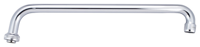Central Brass 14_ Swivel Tube Spout With Aerator - Transitional ...