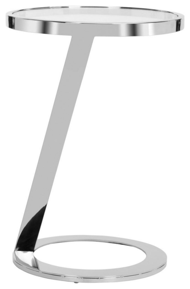 Kaiser Glass Top End Table - Contemporary - Side Tables And End Tables ...