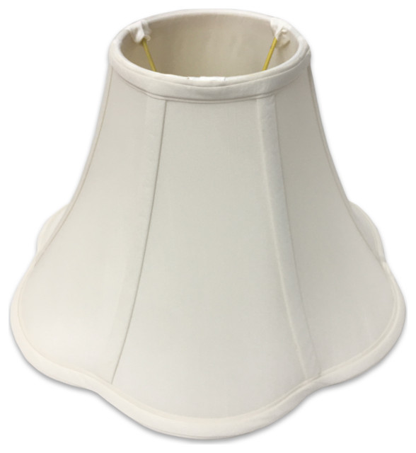 Royal Designs Bottom Outside Scallop Bell Lamp Shade, 6x13x9.5 ... Royal Designs Bottom Outside Scallop Bell Lamp Shade, 6x13x9.5 ...